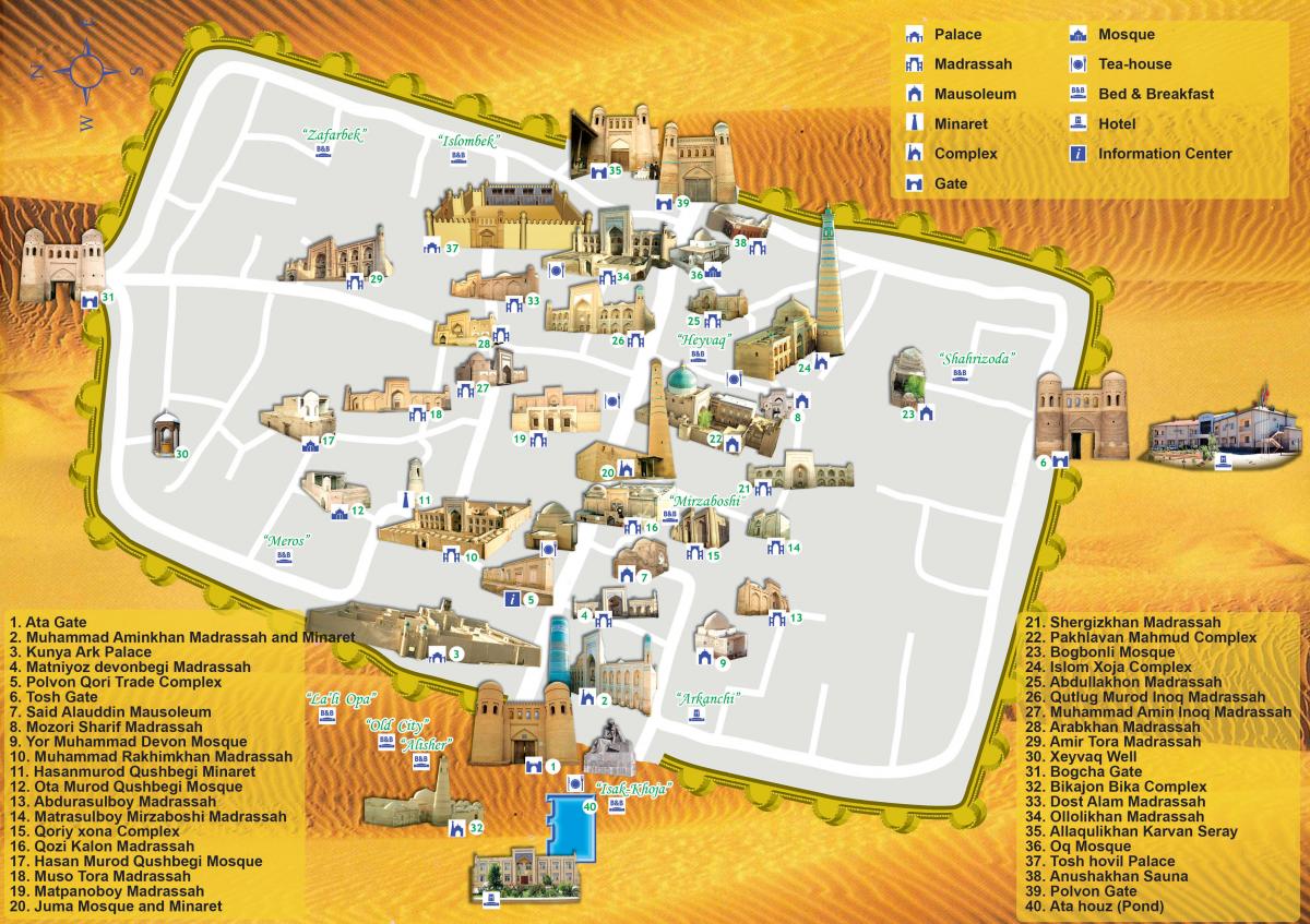 Xiva | O'zbekistonning sayyohlik manzili | Sayyoh Discovery